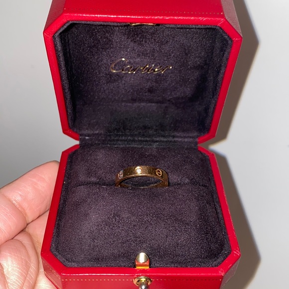 Cartier | Jewelry | Cartier Rose Gold Ring | Poshmark